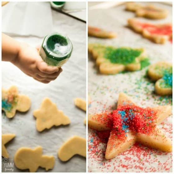 Easy Iced Sugar Cookies - House of Yumm