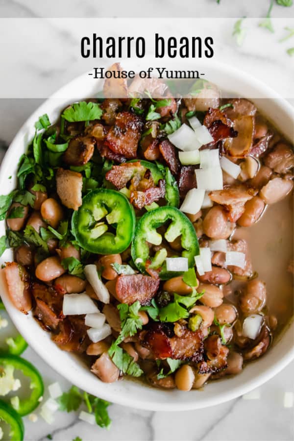 Charro Beans (Frijoles Charros) - House of Yumm