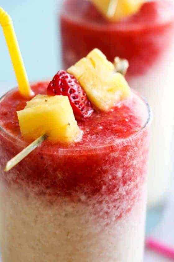 Lava Flow Drink - House of Yumm