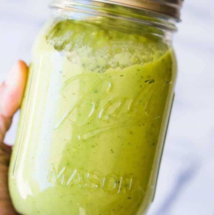 Creamy Avocado Salsa - House of Yumm