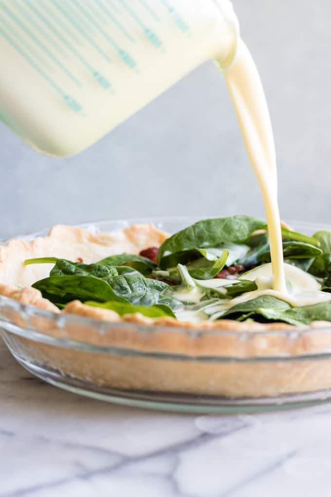 How To Make a Quiche (using any filling of your choice!) - House of Yumm