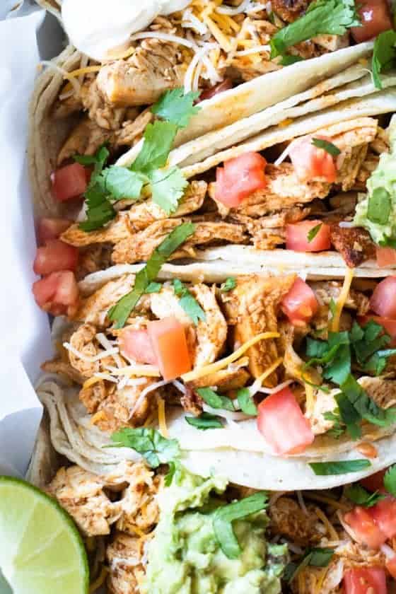 30 Minute Chicken Tacos - House of Yumm