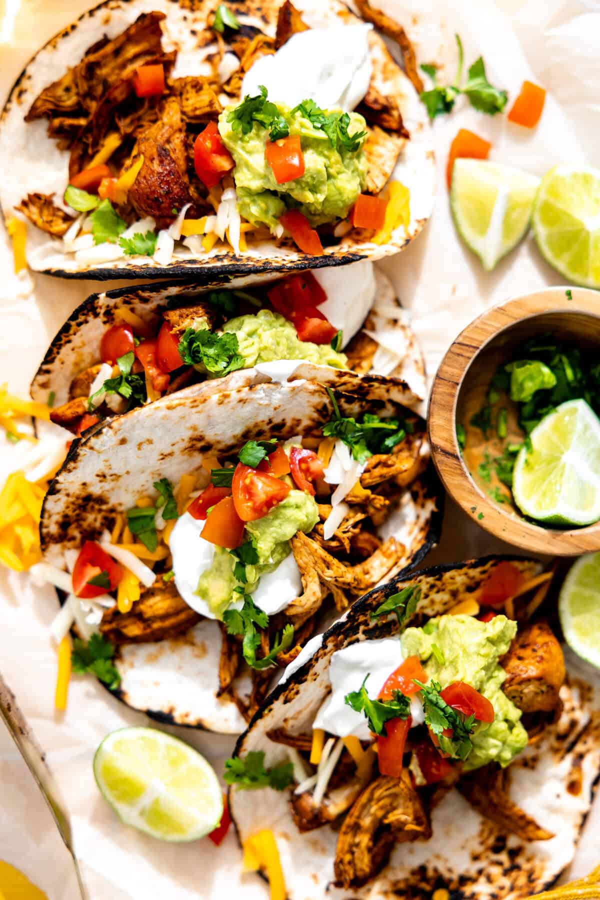 Easy Chicken Tacos - House of Yumm