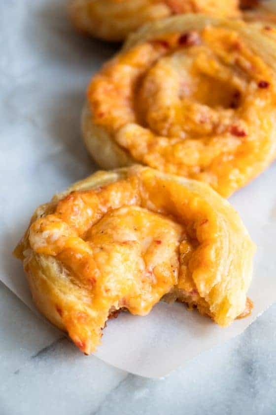 Pimento Cheese Pinwheels - House of Yumm