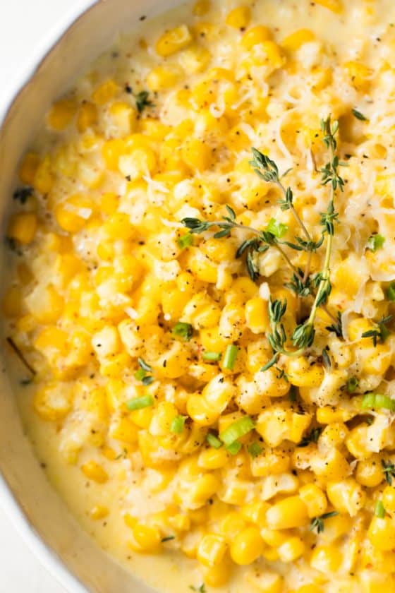 Easy Creamed Corn - House of Yumm