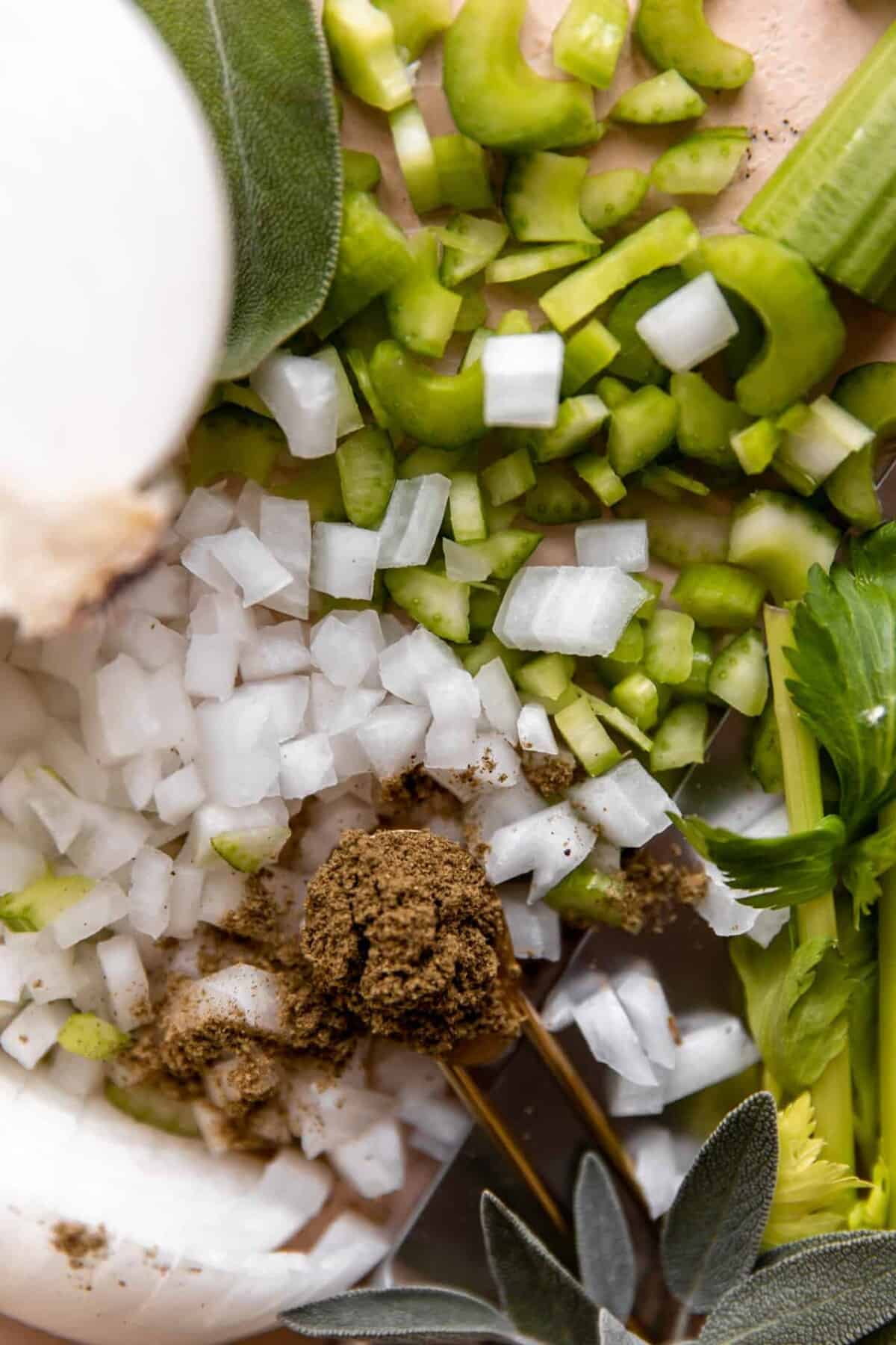 Classic Southern Cornbread Dressing - House of Yumm