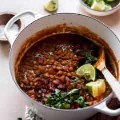 Borracho Beans (Frijoles Borrachos) - House of Yumm