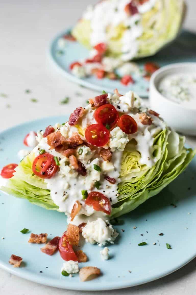 Classic Wedge Salad - House of Yumm