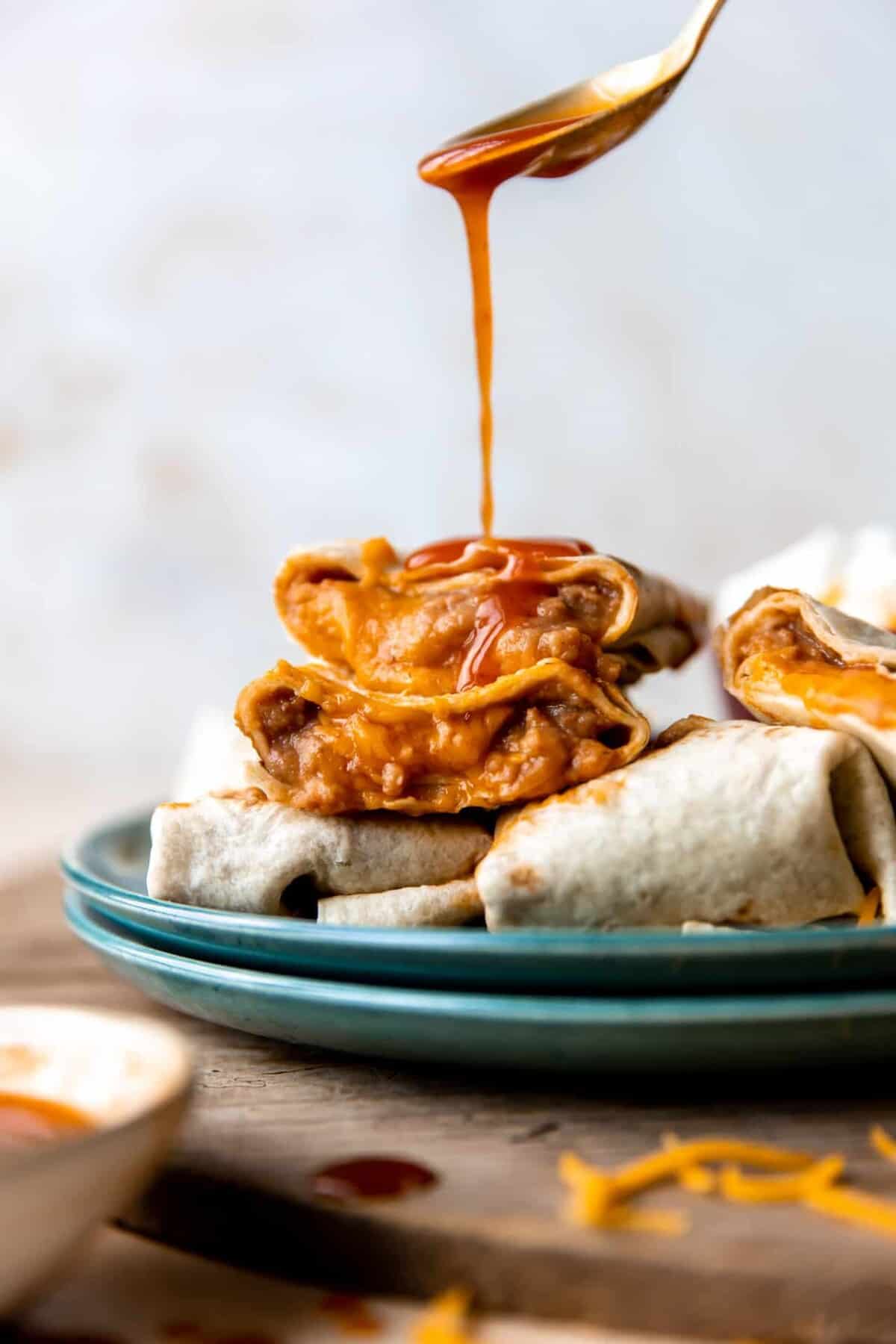 Bean and Cheese Burritos - House of Yumm