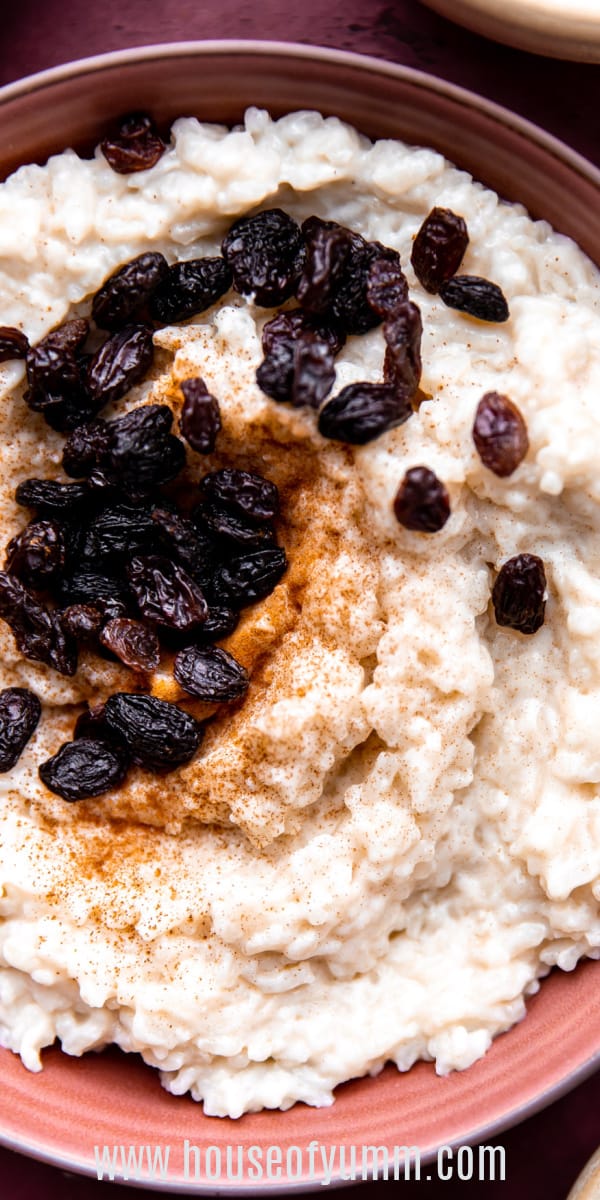 Classic Rice Pudding (Arroz con Leche) - House of Yumm