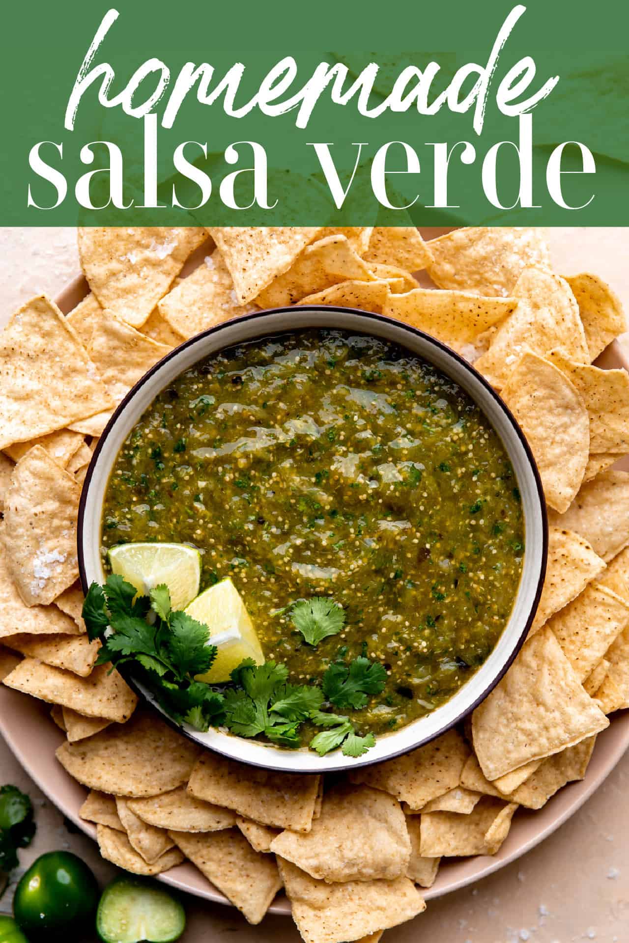 Homemade Salsa Verde - House of Yumm