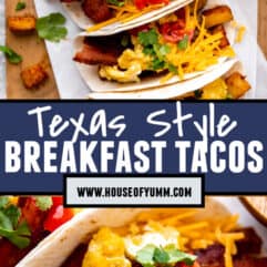 Texas Breakfast Tacos - House of Yumm