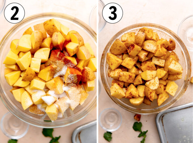 Tex Mex Roasted Potatoes - House of Yumm