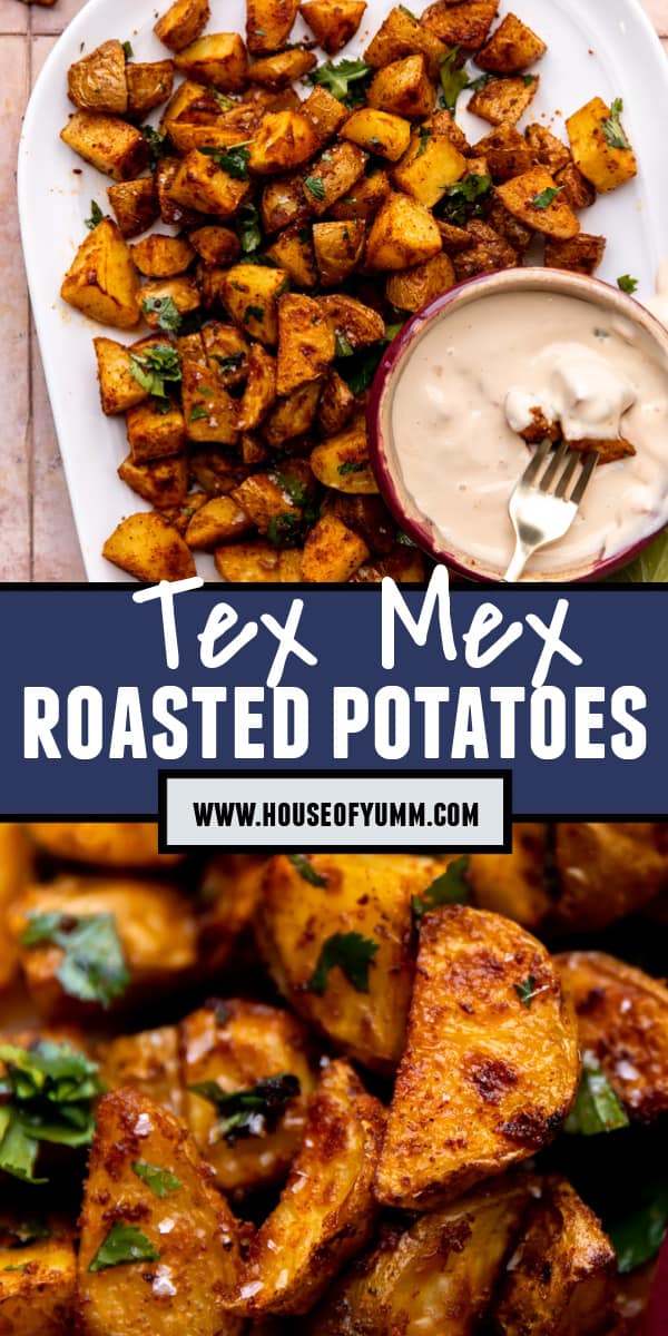 Tex Mex Roasted Potatoes - House of Yumm