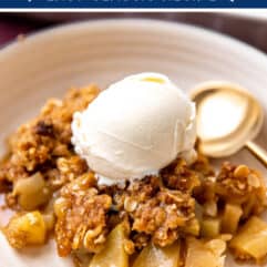 Classic Apple Crisp Recipe - House of Yumm