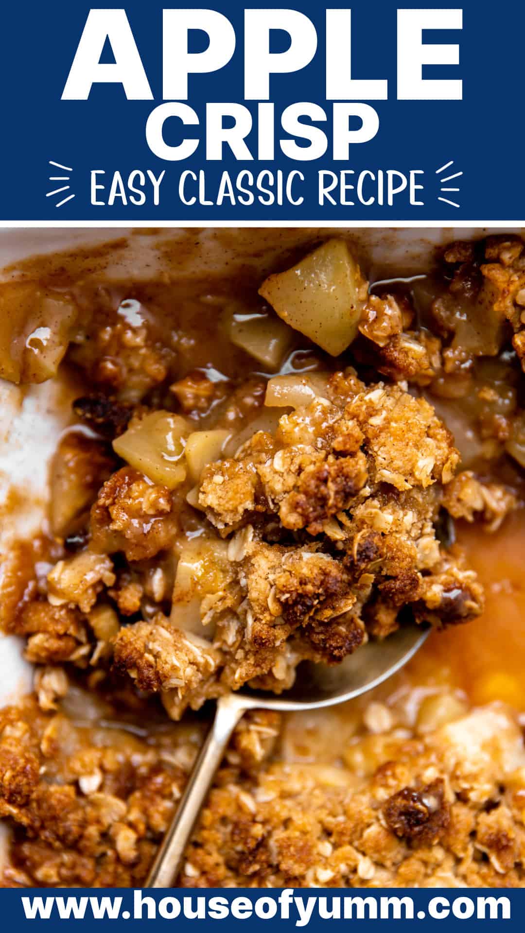 Classic Apple Crisp Recipe - House of Yumm