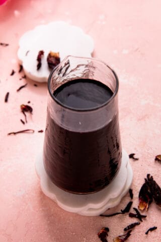 Hibiscus Simple Syrup - House of Yumm