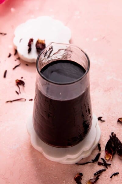 Hibiscus Simple Syrup - House of Yumm