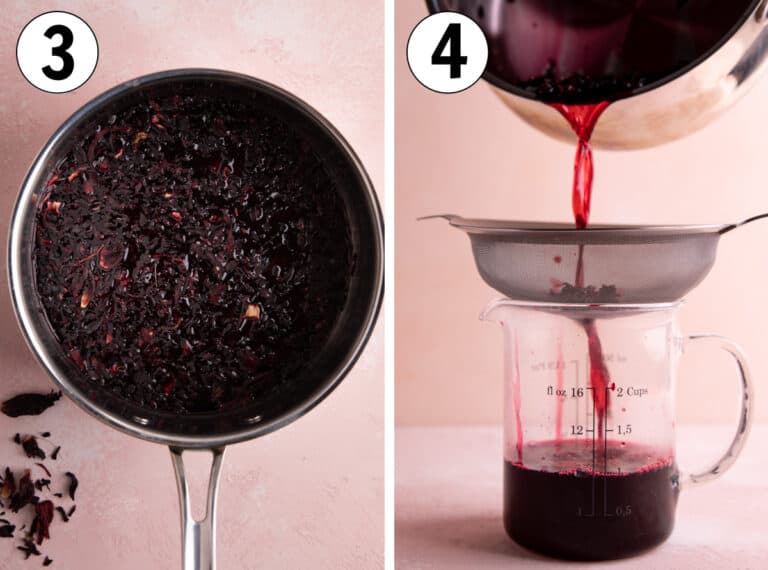 Hibiscus Simple Syrup - House of Yumm