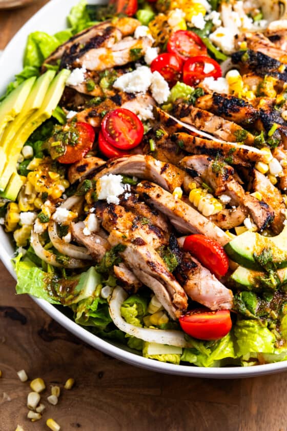 Grilled Chicken Salad - House of Yumm