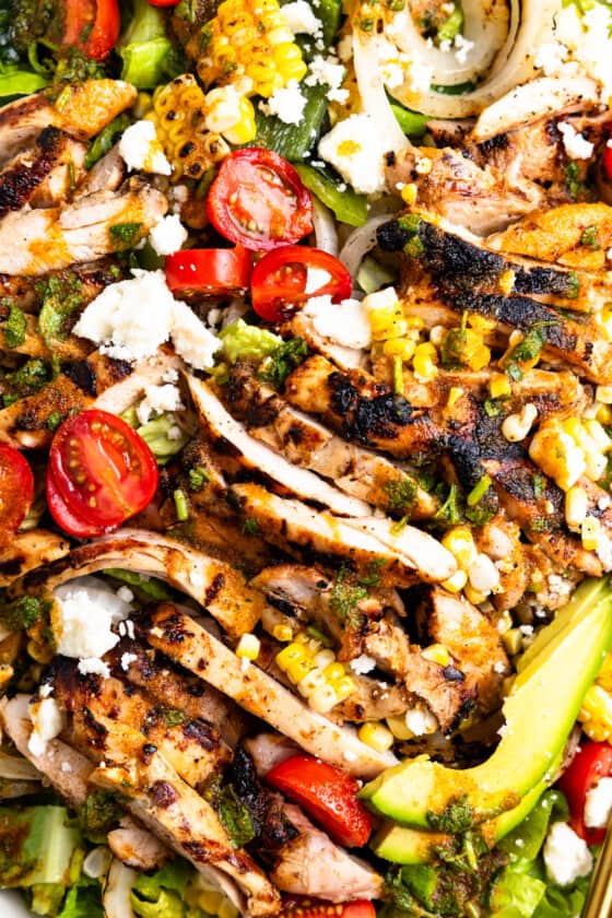 Grilled Chicken Salad - House of Yumm