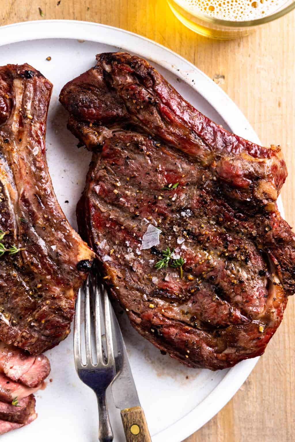 Smoked Ribeye (Reverse Seared) - House of Yumm