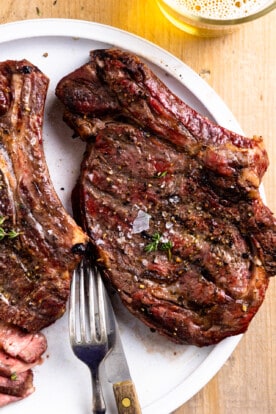 Smoked Ribeye (Reverse Seared) - House of Yumm