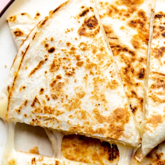 Incredibly Easy Cheese Quesadilla House Of Yumm