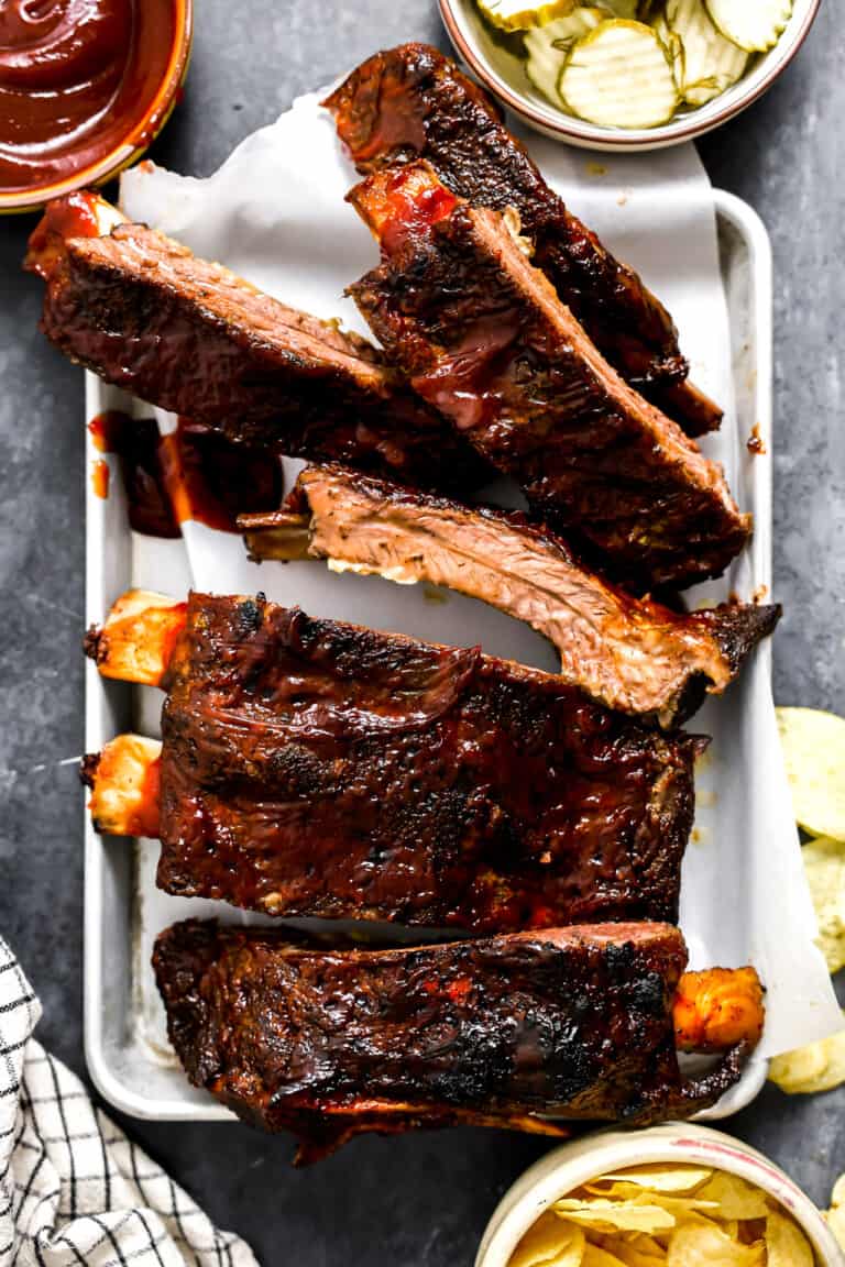 Oven Baked Beef Ribs - House of Yumm