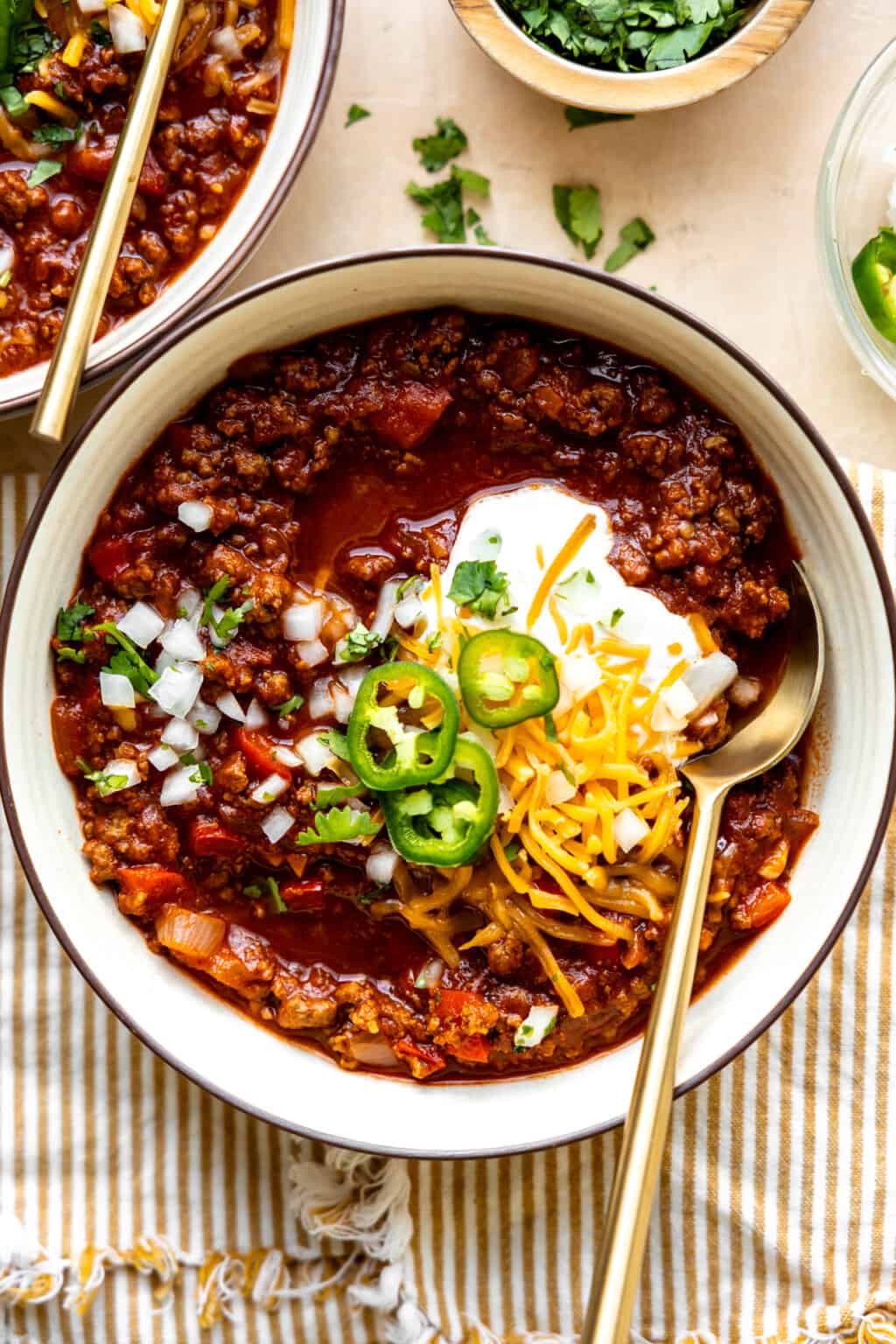 Ground Beef Chili Without Beans - House of Yumm