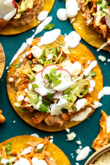 Homemade Tostadas - House of Yumm