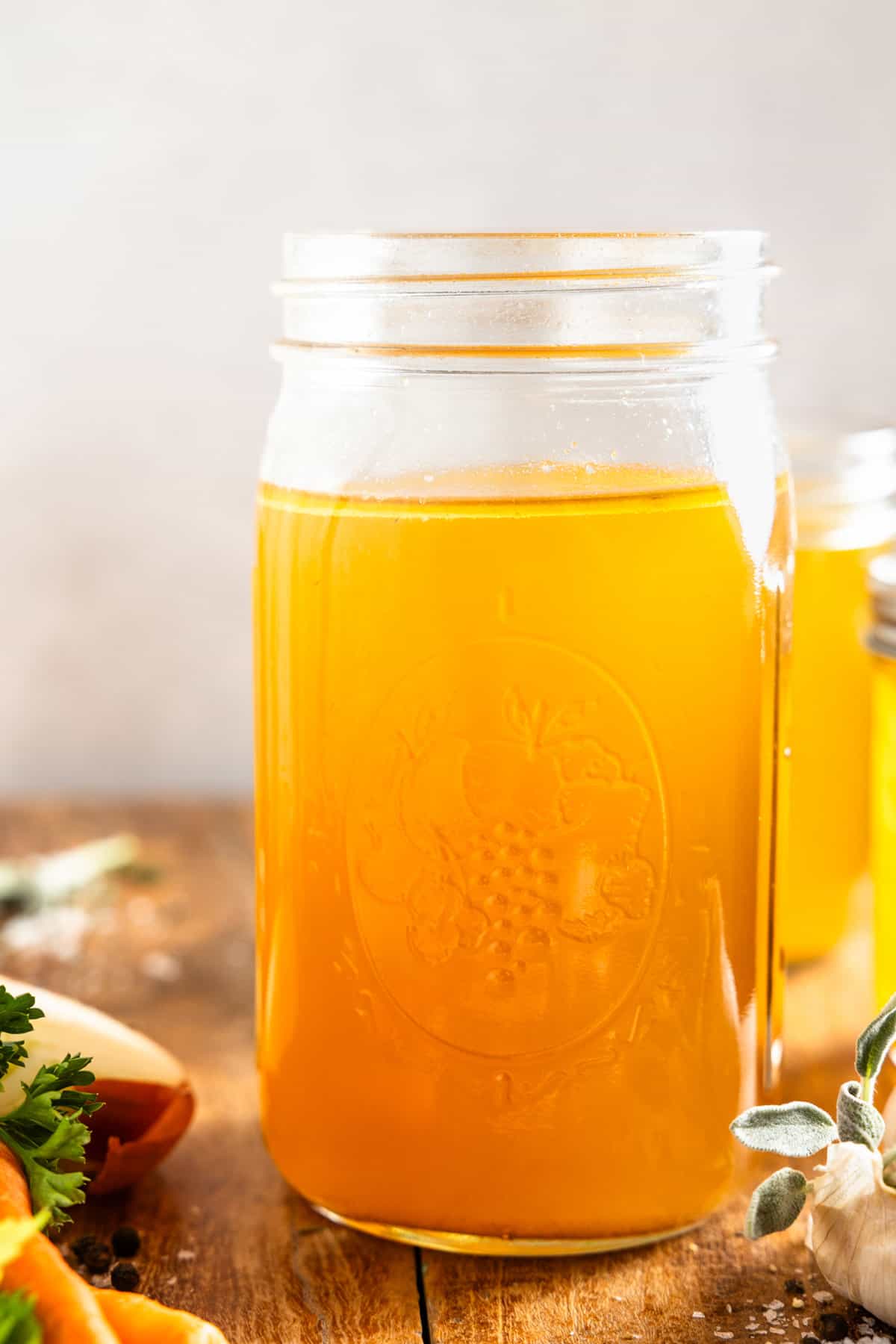 Homemade Turkey Broth - House of Yumm