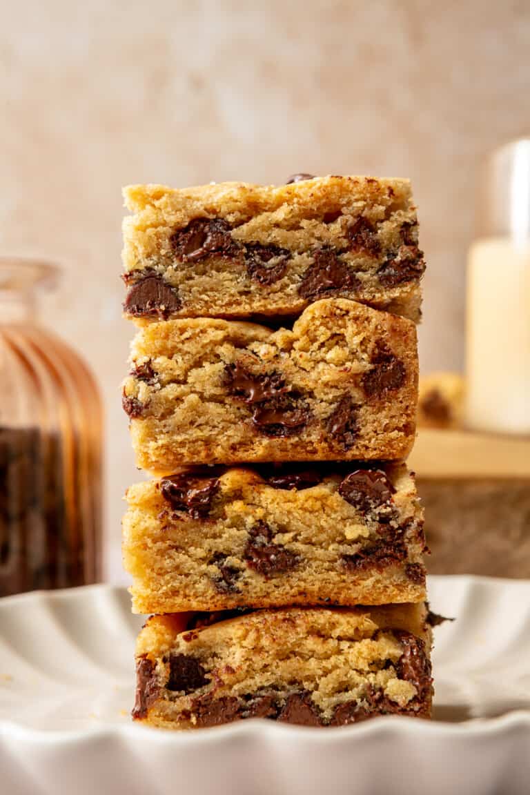 Ridiculously Good Chocolate Chip Cookie Bars - House of Yumm