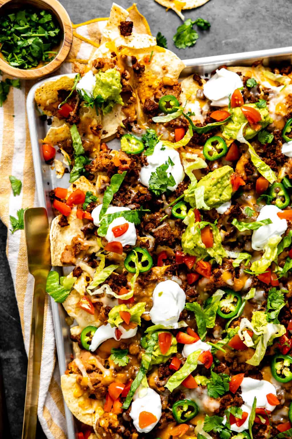 Sheet Pan Nachos - Quick and Easy!