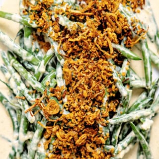 Creamed Green Beans - House of Yumm
